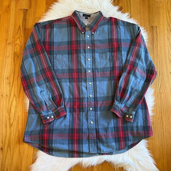 Cutter & Buck | Shirts | Menscutter Buck Plaid Shirt Size 2xb Fits ...
